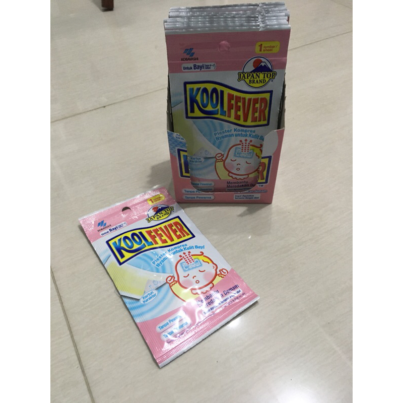 Jual KOOL FEVER BABY 1 Box Isi 12 Pcs | Shopee Indonesia