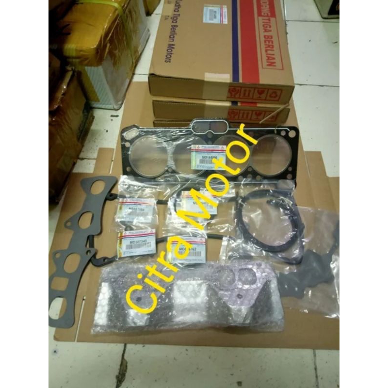 Jual PAKING PACKING GASKET FULL SET MITSUBISHI T120SS CARBU 4G17 | Shopee Indonesia