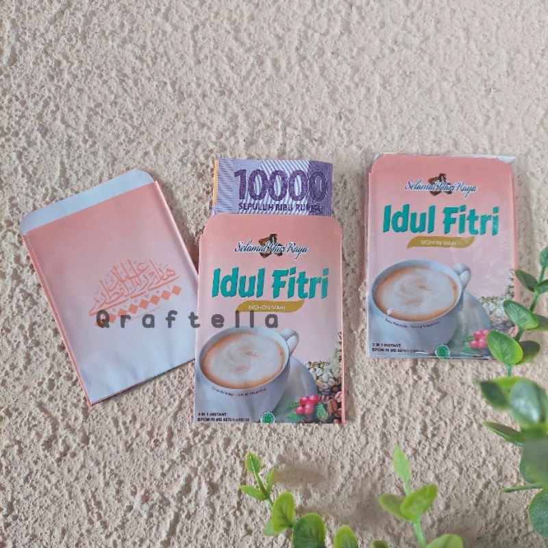 Jual Size Kecil Amplop Viral Lebaran Unik Estetik Plesetan Snack Angpao Lebaran Amplop 