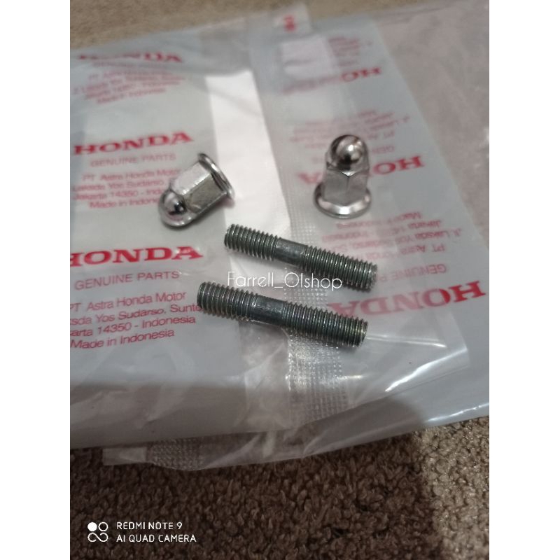 Jual Baut Baud Tanam + Mur Knalpot Honda Astrea Grand Legenda Impressa | Shopee Indonesia
