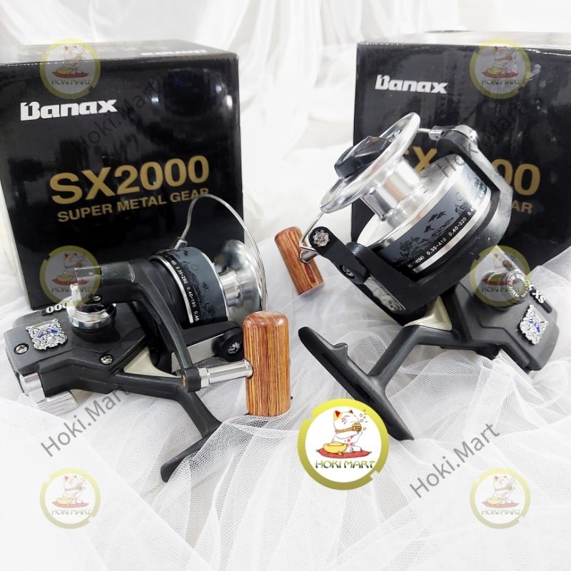 Jual Reel BANAX SX2000 SX3000 SX4000 SX5000 super metal gear & body ...