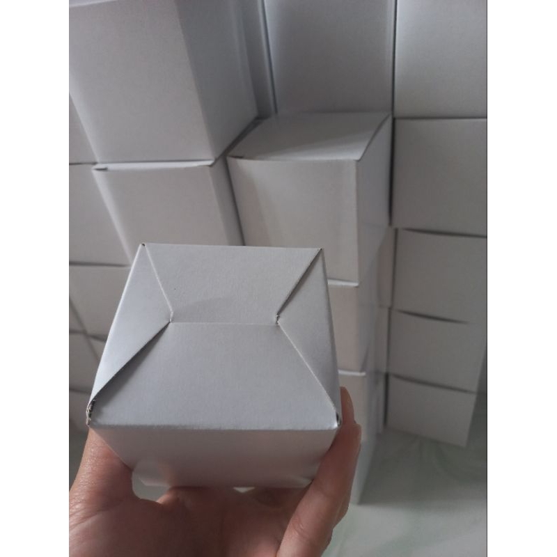 Jual Dus Box Kotak Mug | Box Lilin Standar Duplex Putih 400gsm | Shopee ...