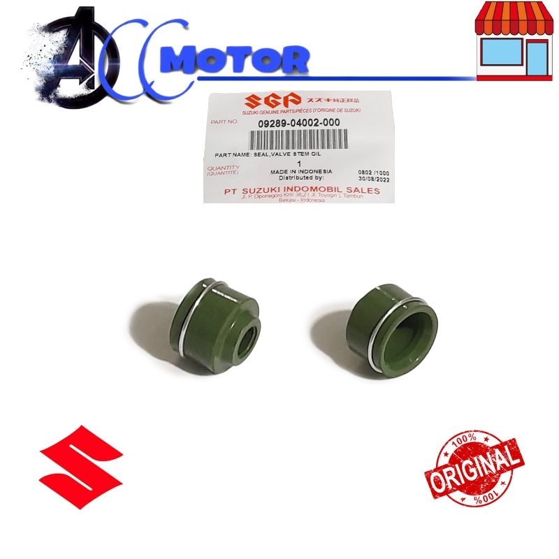 Jual 09289-04002-000 Seal Sil Klep 1Pcs Original Satria Fu 150 Suzuki ...