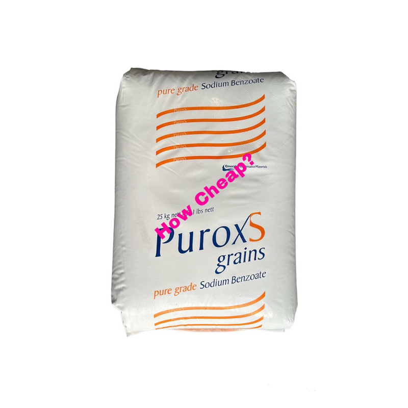 Jual Purox Grains Holland 25kg 1sak Sodium Benzoat Pengawet Makanan ...