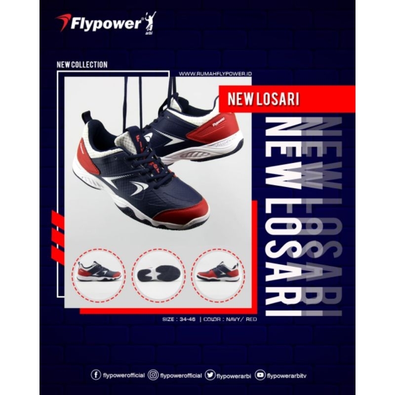 Jual Sepatu Flypower New Losari 04 | Shopee Indonesia