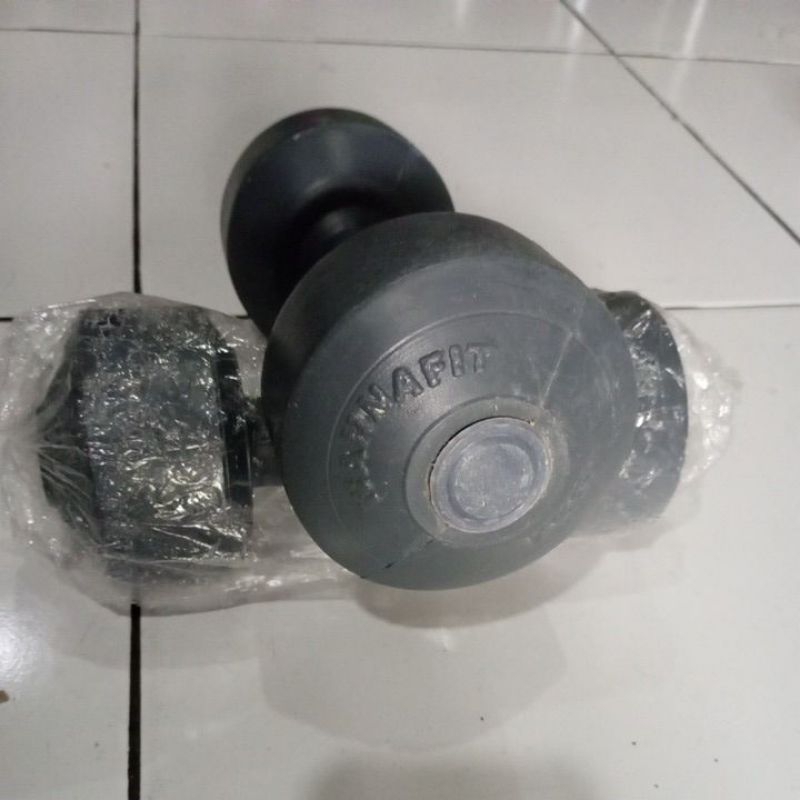 Jual BARBEL 3 KG DUMBBELL ALAT LATIHAN BEBAN GYM FITNES dumble dambel ...