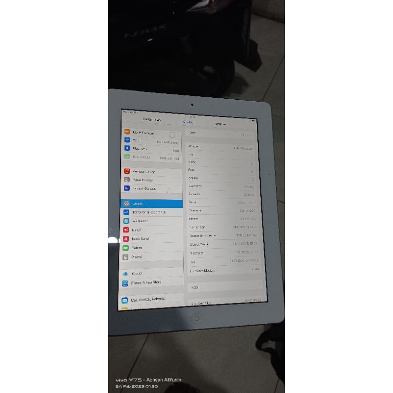 Jual ipad 2 32gb wifi+celluler tpi imei keblokir, icloud kosong, yang lain normal | Shopee Indonesia