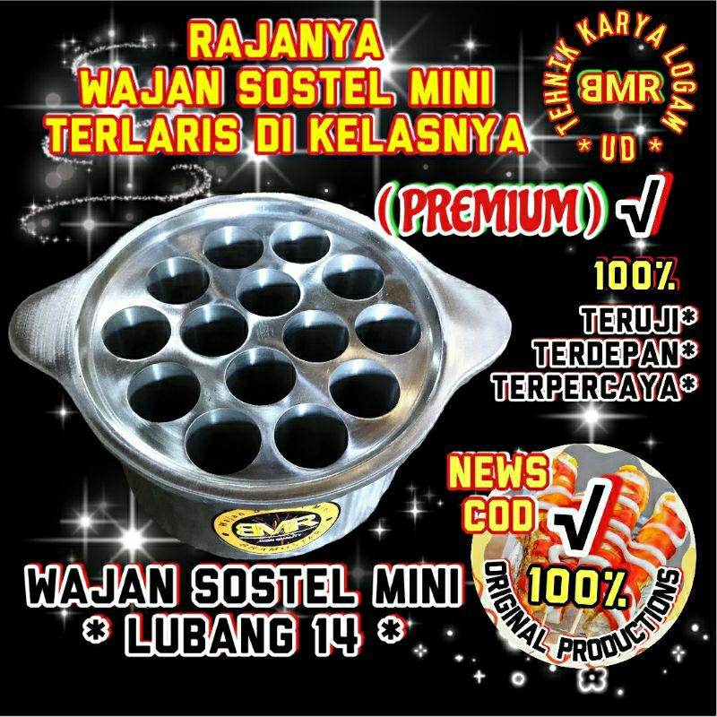 Jual WAJAN SOSTEL MINI LUBANG 4-7-14-19 PREMIUM | Shopee Indonesia