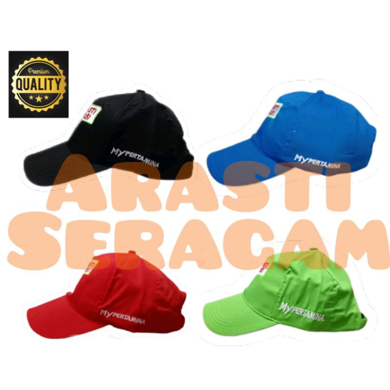 Jual Topi Pertamina SPBU Pasti Pas dan On The Move | Shopee Indonesia