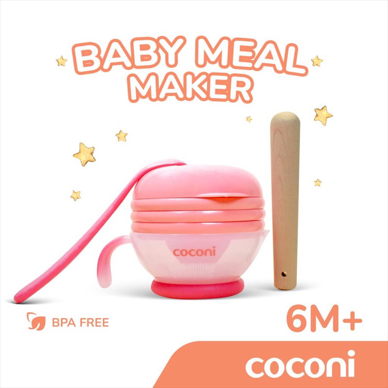Jual Coconi Baby Food Maker Set 5 in 1 Pengolah Mpasi Pengolah Makanan ...