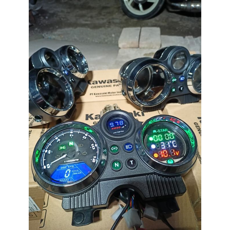 Jual Speedometer SPEEDO Ninja SS R New Victor Digital Full LED original ...