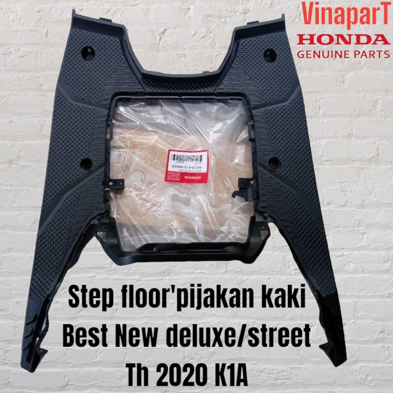 Jual step floor pijakan kaki bordes honda beat new deluxe street 2020 K1A original | Shopee ...