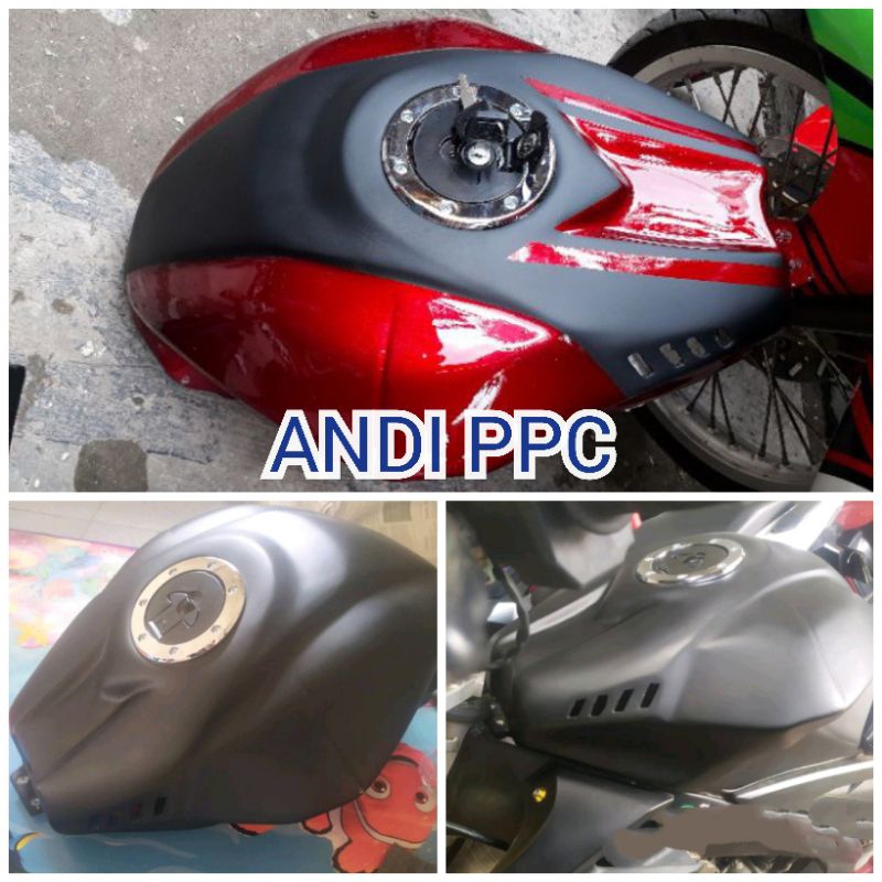 Jual Cover tangki Yamaha fz150i tutup tangki model R1M | Shopee Indonesia