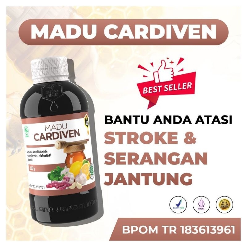 Jual MADU CARDIVEN HERBAL ATASI JANTUNG KORONER SERANGAN JANTUNH STROKE ...