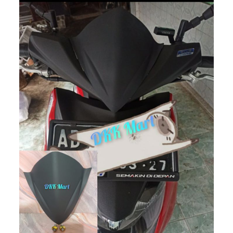 Jual TERBARU VISOR YAMAHA GEAR 125 PLUS BAUD WINDSHIELD YAMAHA GEAR 125 ...