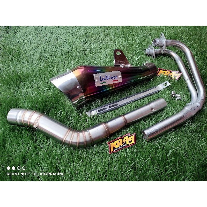 Jual KNALPOT RACING LEOVINCE RAINBOW PNP NINJA CBR R25 MT25 NINJA 250 R ...