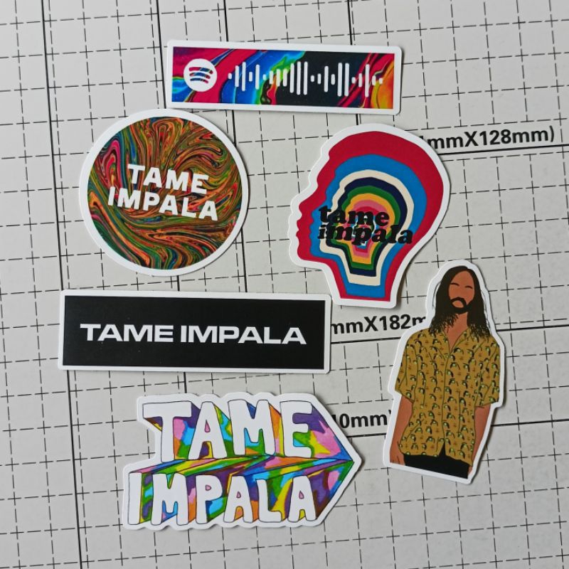Jual Sticker Pack Tame Impala | Shopee Indonesia