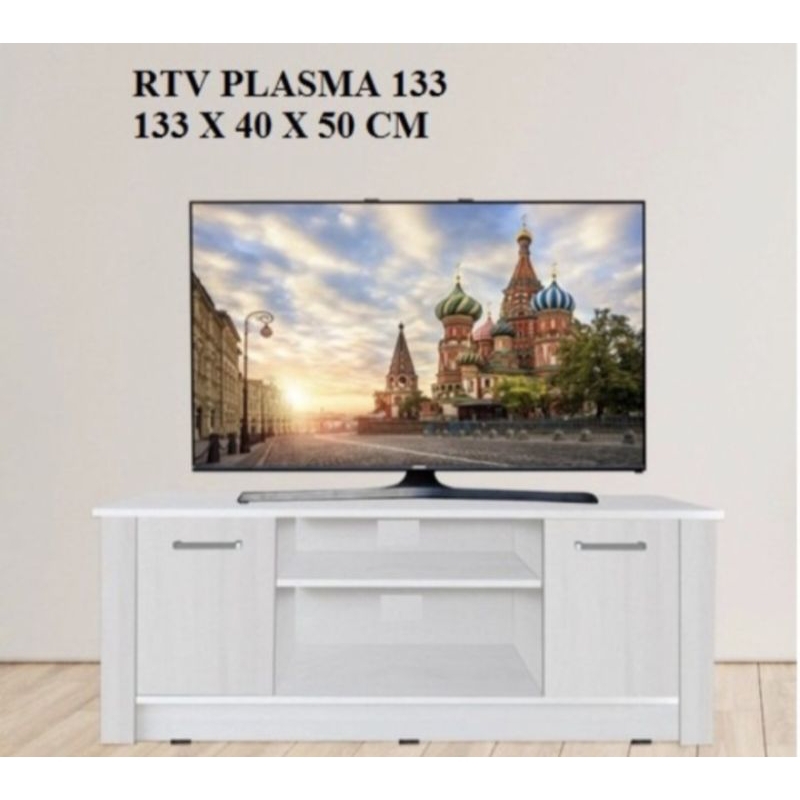 Jual RAK TV PUTIH MINIMALIS PUTIH BARU / lemari tv plasma 133 putih ...