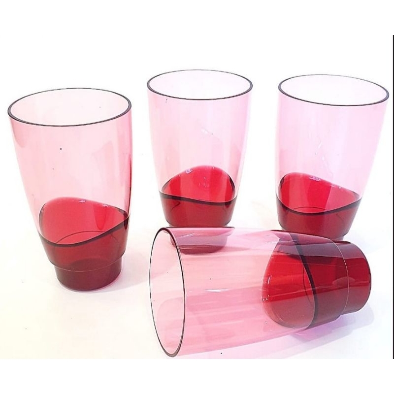 Jual Eleganzia glass tupperware / gelas elegansia (1) 475 ml | Shopee ...