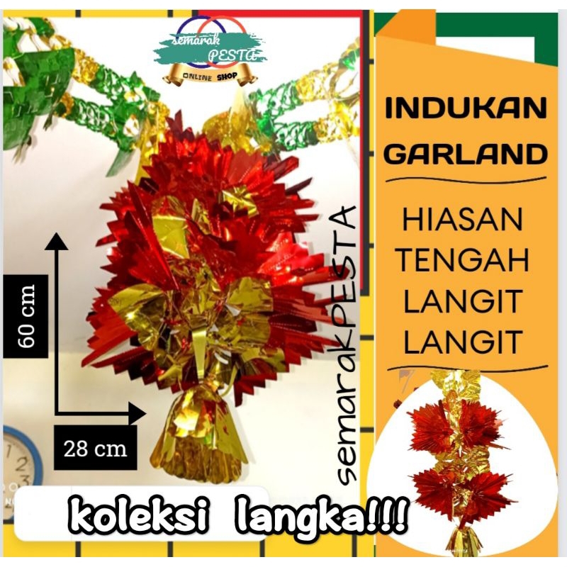 Jual (limited edition)indukan garlan,garlan tengah, lampion tengah ...