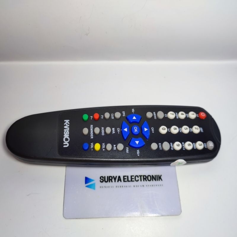 Jual REMOT REMOTE K VISION C1000/KVISION BROMO Parabola/Receiver ...