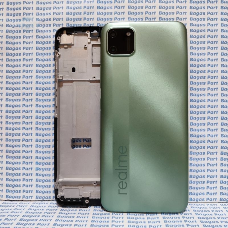 Jual CASING HOUSING KESING FULLSET REALME C11 BACKDOOR FRAME + KACA KAMERA TOMBOL LUAR | Shopee ...