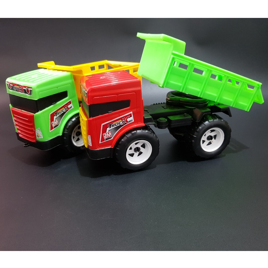 Jual Mainan Truk Pasir Batu - Mobil Mobilan Bak Belakang - Truk Bak ...