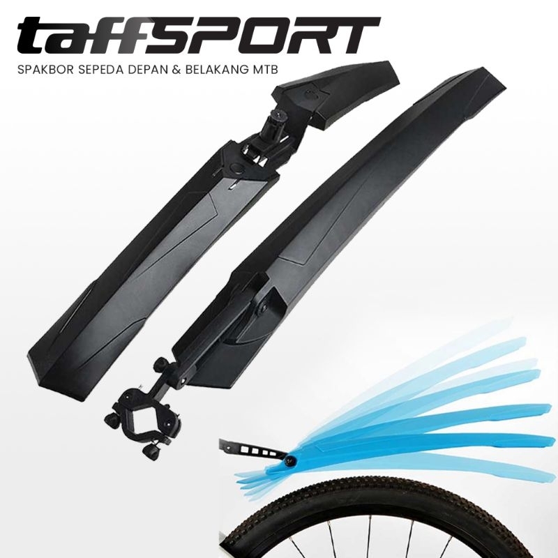 Jual MUDGUARD SPAKBOR SEPEDA MTB Y901 ADJUSTABLE SLEBOR DEPAN BELAKANG ...