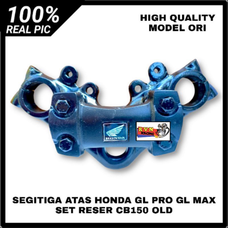 Jual SEGITIGA ATAS DUDUKAN STANG STIR HONDA GL PRO GL MAX SET RAISER ...