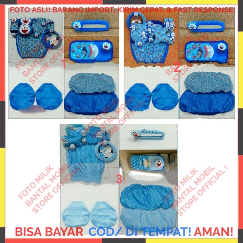 Jual SET SARUNG COVER BANTAL HEADREST SANDARAN KEPALA LEHER JOK TISU ...