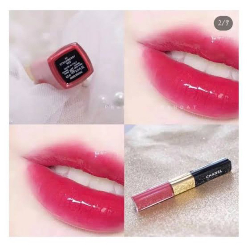 Jual Chanel Le Rouge Duo Ultra Tenue Lipstick Matte + Lipgloss | Shopee ...