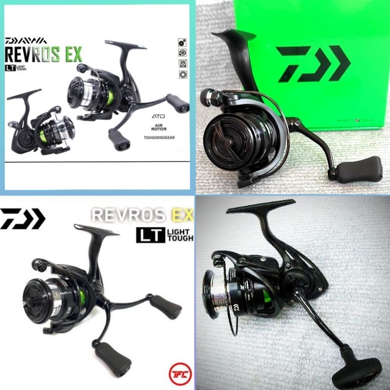 Jual Reel Daiwa Revros EX LT 1000 XH , EX LT 2500S-XH-DH , EX LT 3000-CXH EX LT 4000 CXH ...