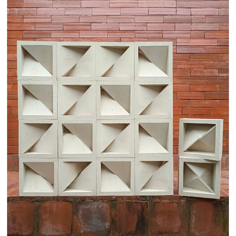 Jual Roster Beton Anti Tampias Minimalis Modern Terlaris Motif Arrow ...