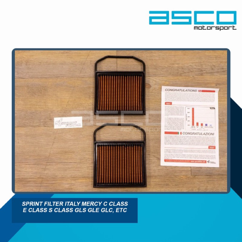 Jual SPRINT FILTER ITALY MERCY C Class E Class S Class GLS GLE GLC, ETC ...