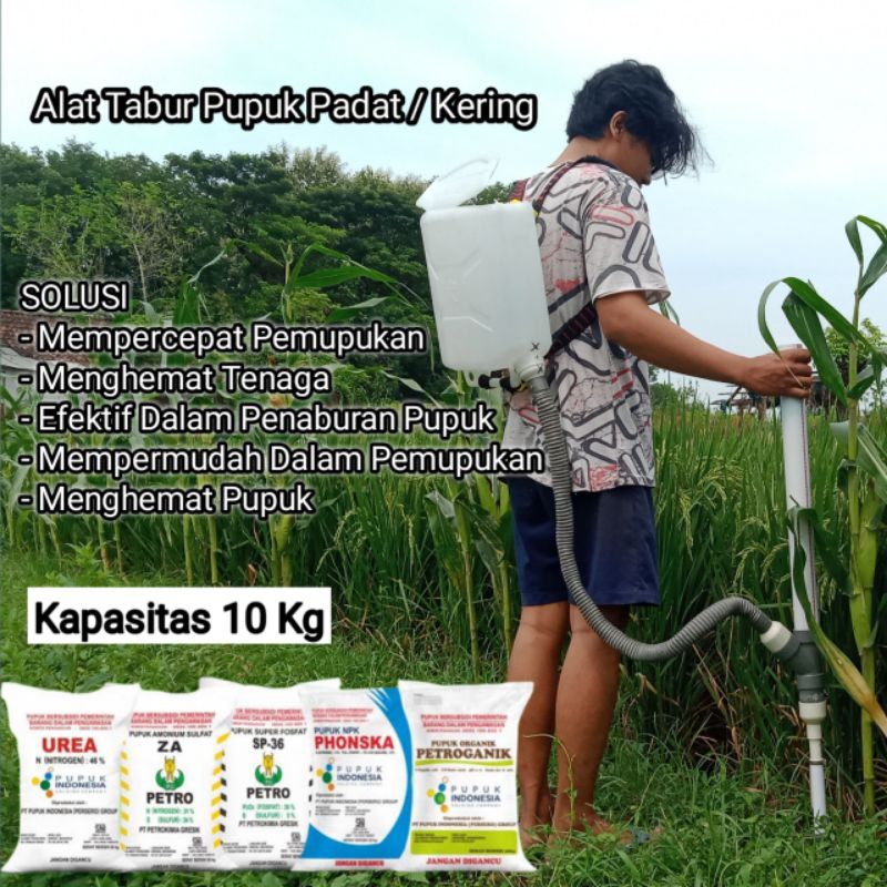 Jual Alat Penabur Pupuk Padat / Tabur Pupuk Kering | Shopee Indonesia