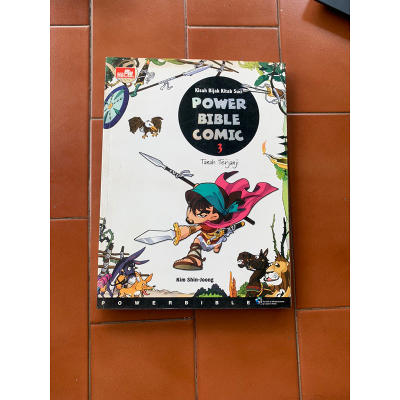 Jual kisah bijak kitab suci power bible comic 3 - tanah terjanji ...