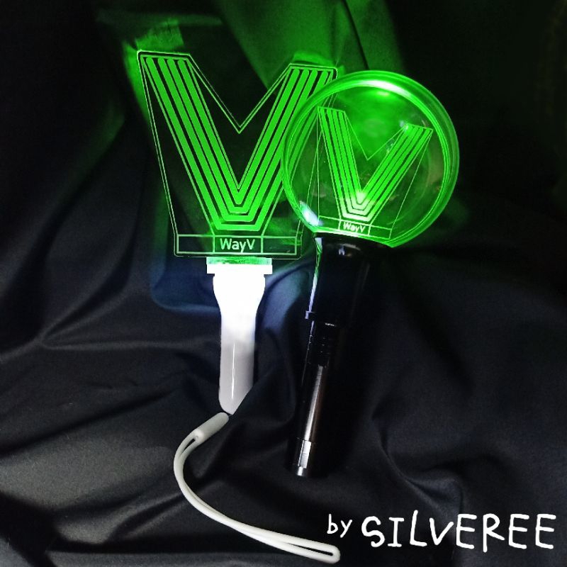 Jual [BACA DESC] Lightstick WayV Fanmade by SILVEREE | Shopee Indonesia