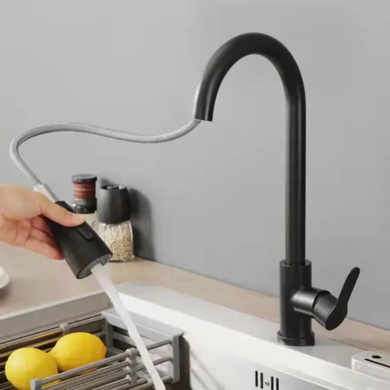 Jual Kran tarik Kitchen sink pantry panas dingin Stainless Sus 304 ...