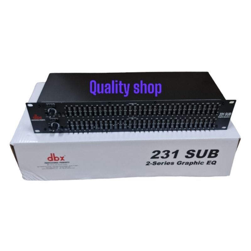 Jual EQUALIZER SUB 231 + SUBWOOFER | Shopee Indonesia