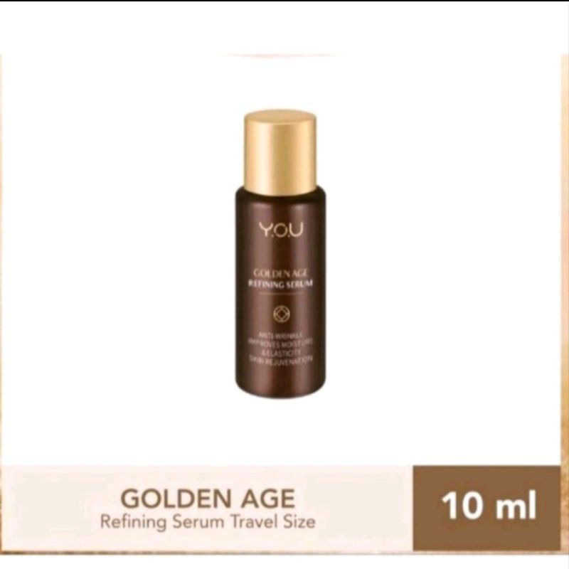 Jual YOU Golden Age Refining Serum Kemasan 10 ml | Shopee Indonesia