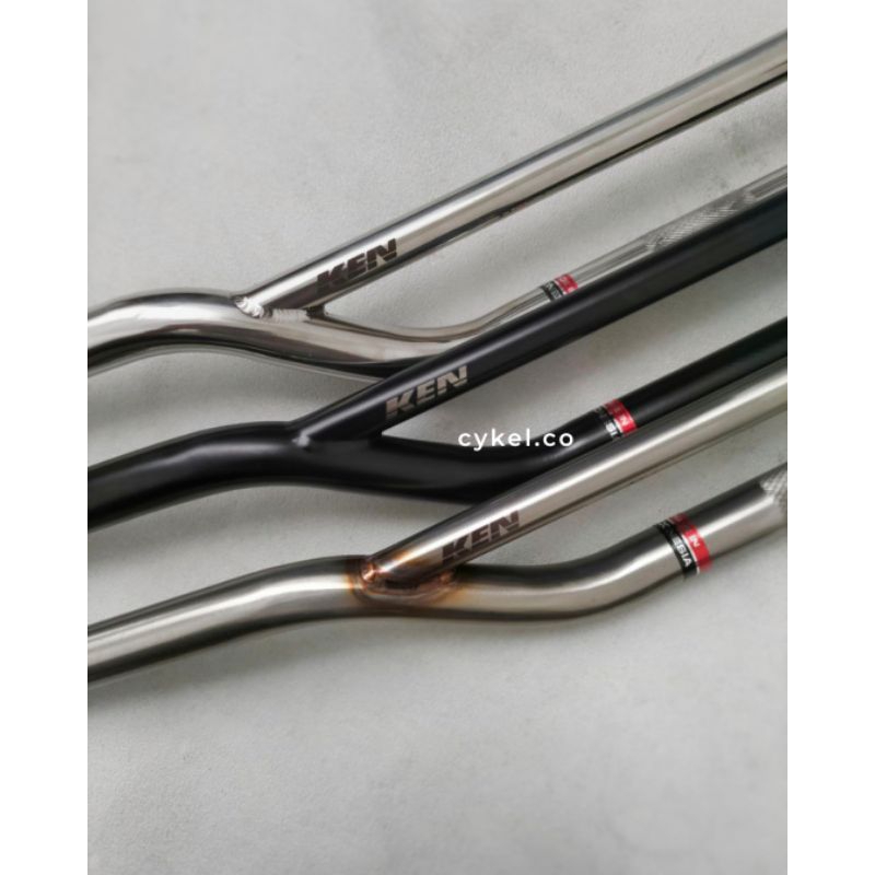 Jual KEN handlebar type SR sunrise commuter stang sepeda stainless ...