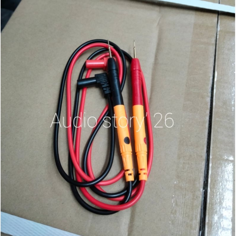 Jual KABEL TESTER JARUM LANCIP PIN KABEL KABEL MULTITESTER AVOMETER AVO ...