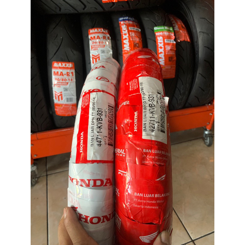 Jual ban federal asli honda matic depan dan belakang untuk harga 1pcs ...