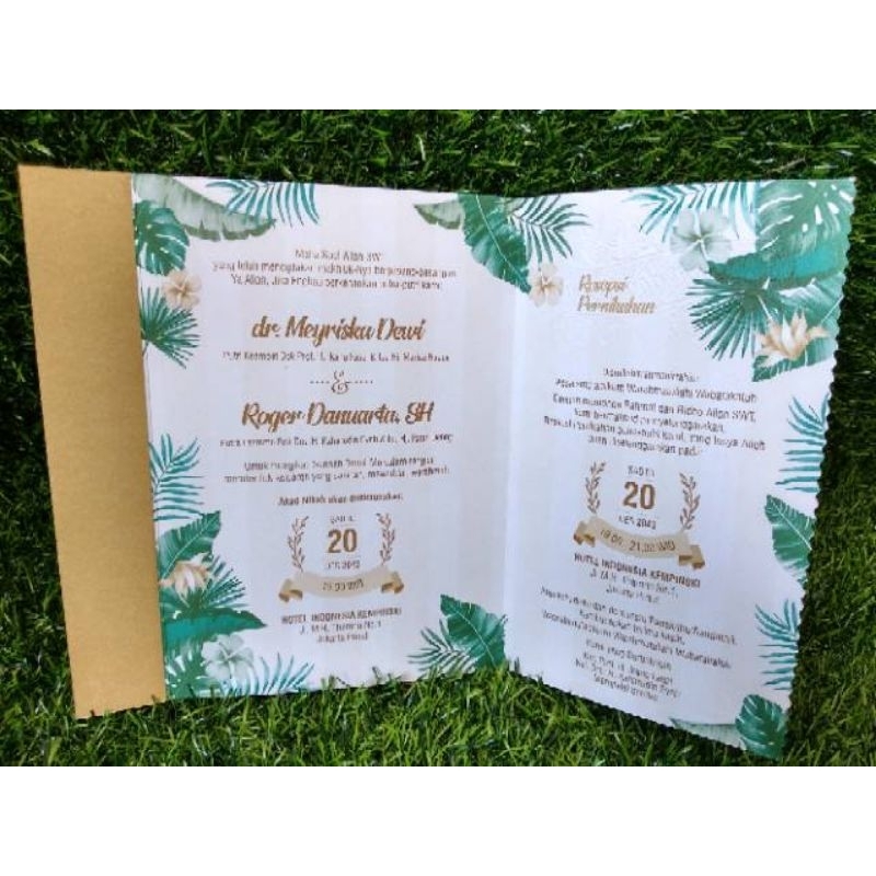 Jual undangan java signatur 30 promo | Shopee Indonesia