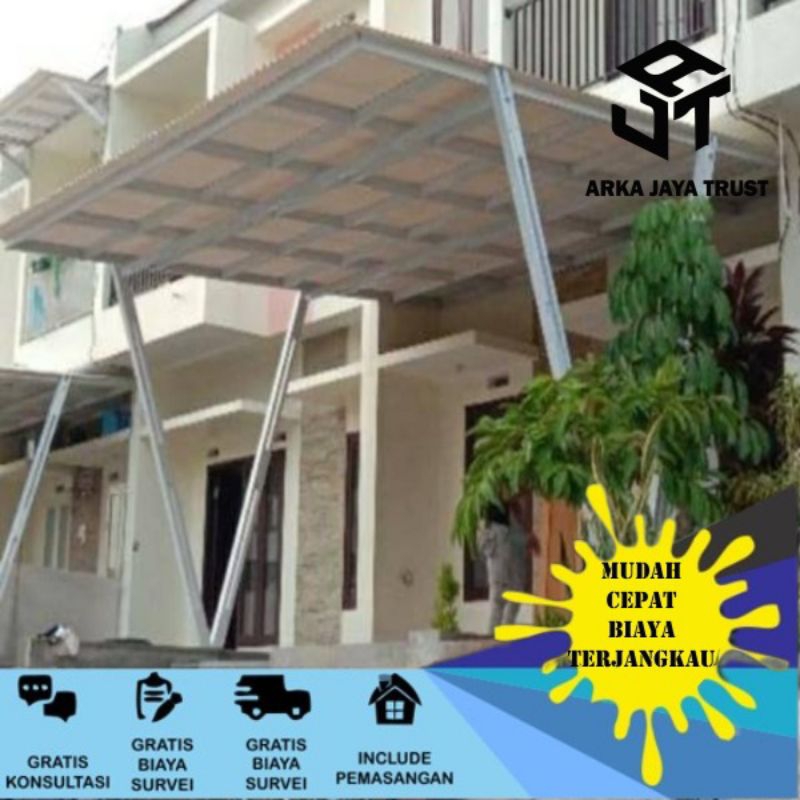 Jual Kanopi Baja Ringan Alderon rs | Shopee Indonesia