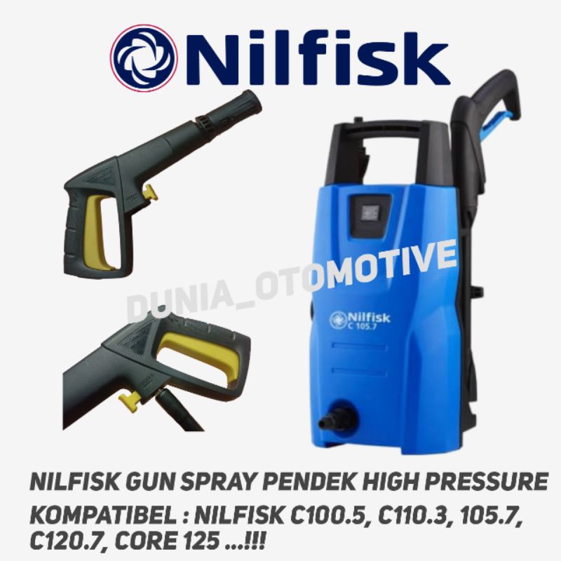 Jual High Pressure Nilfisk c100.7/C105.7 Original I Gun spray Pendek Nilfisk c100,c110,c120 ori ...