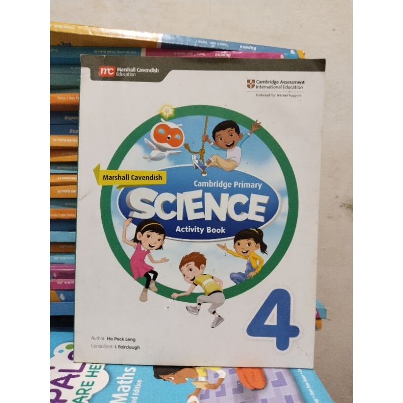 Jual BUKU MARSHALL CAVENDISH CAMBRIDGE PRIMARY SCIENCE 4/ACTIVITY BOOK 4 | Shopee Indonesia