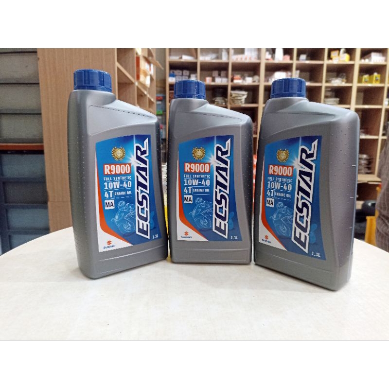 Jual Oli SGO Ecstar R9000 10W-40 1,3 Liter Full Syntetic | Shopee Indonesia