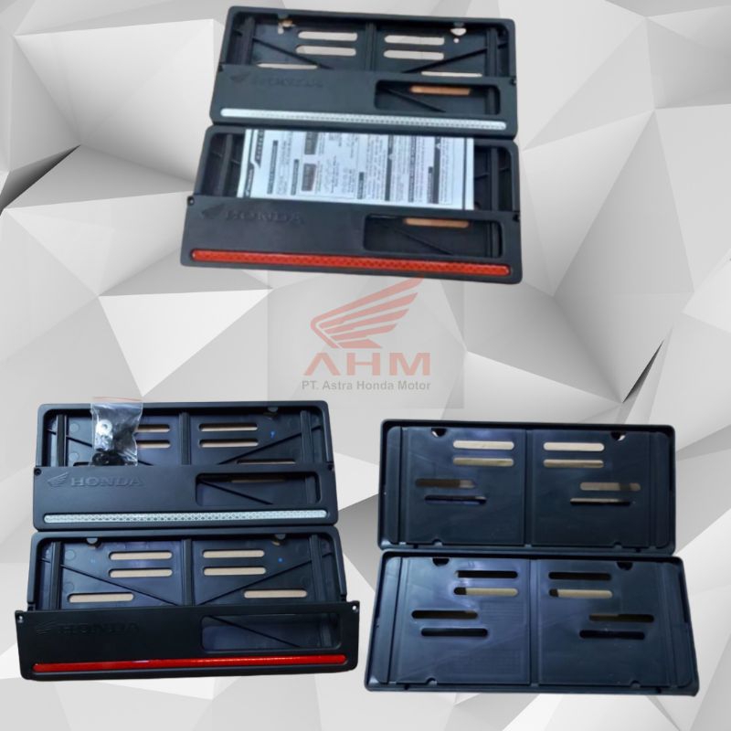 Jual COVER PLAT NOMOR MOTOR HONDA AHM ORIGINAL TEMPAT PLAT NOMOR MOTOR ...