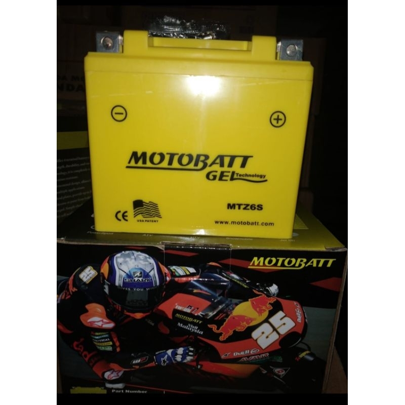 Jual Aki / Accu Motobatt Motobat MTZ6S Vario 125, Vario 150, CBR150 ...